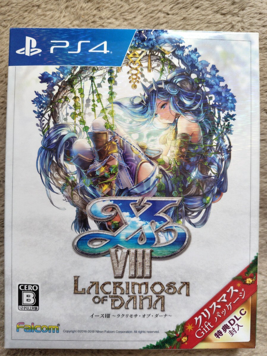 イースVIII -Lacrimosa of DANA- クリスマスGiftパッケージ 中古 PS4｜ayahoo｜千纸鹤日淘